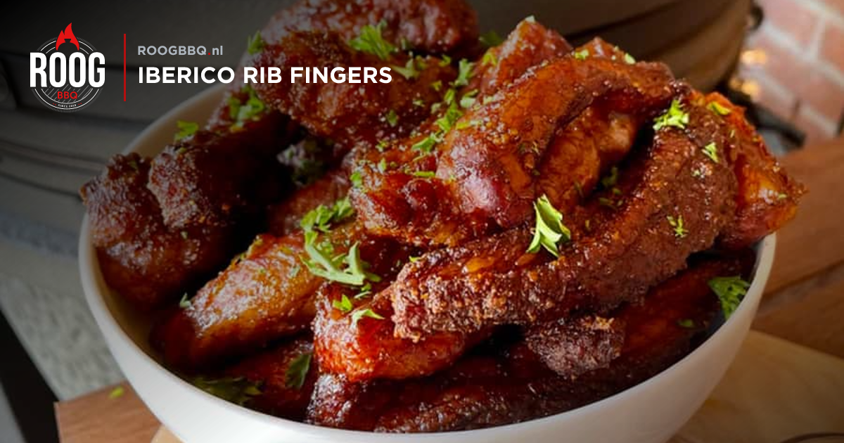 Iberico Rib Fingers - een heerlijke barbecue snack • Roog BBQ